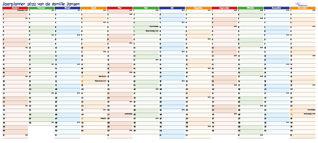 Jaarplanners | SimplyPrint